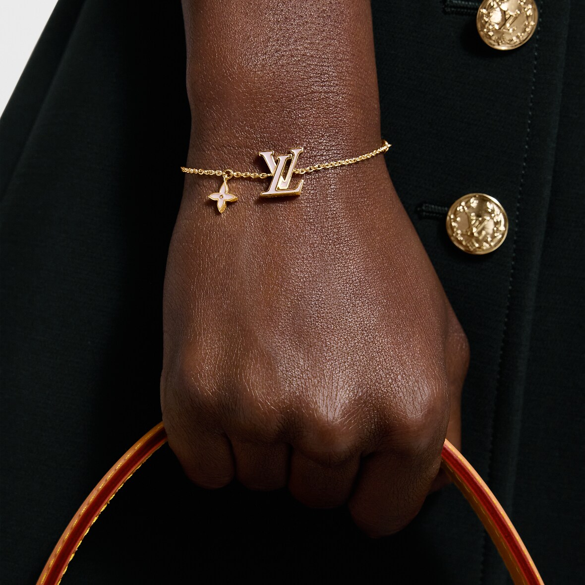 LV Iconic Enamel Bracelet S00 - Women - Fashion Jewelry | LOUIS VUITTON
